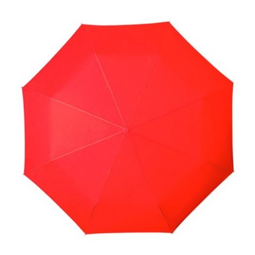 Red Travel Umbrella, MiniMax Compact Folding Umbrella