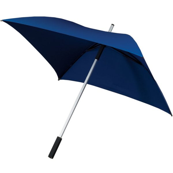 Navy Square Umbrella - a modern design square navy blue golf umbrella!