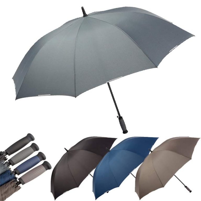 Ezpeleta Automatic Scotchlite Reflective Trim Golf Umbrella