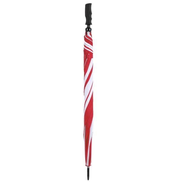 Red & White Golf Umbrella - Windproof - Umbrella Heaven