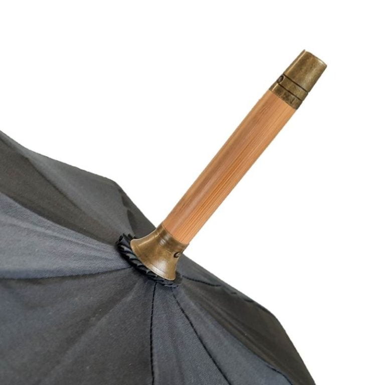 Black Eco Umbrella - ECO GENIUS eco-friendly and sustainably made