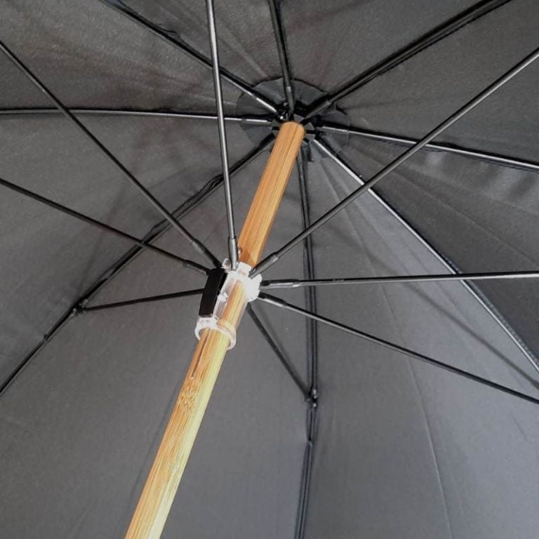 Black Eco Umbrella - eco-friendly bamboo and sustainably made