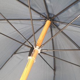 Blue Eco Umbrella - ECO GENIUS - blue eco-friendly umbrellas
