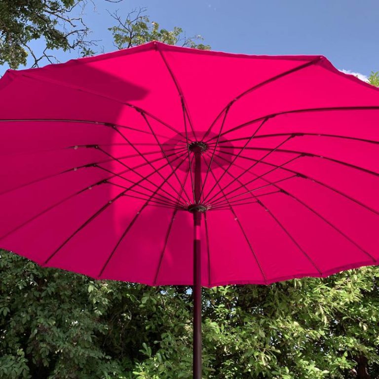 Shanghai 2.7m Round Aluminium Parasol – Choice of 5 colours – Umbrella ...