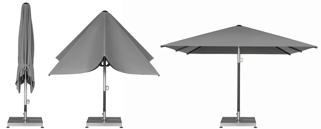 3.5m x 3.5m Commercial Parasol - our sturdy ATLANTIC range!