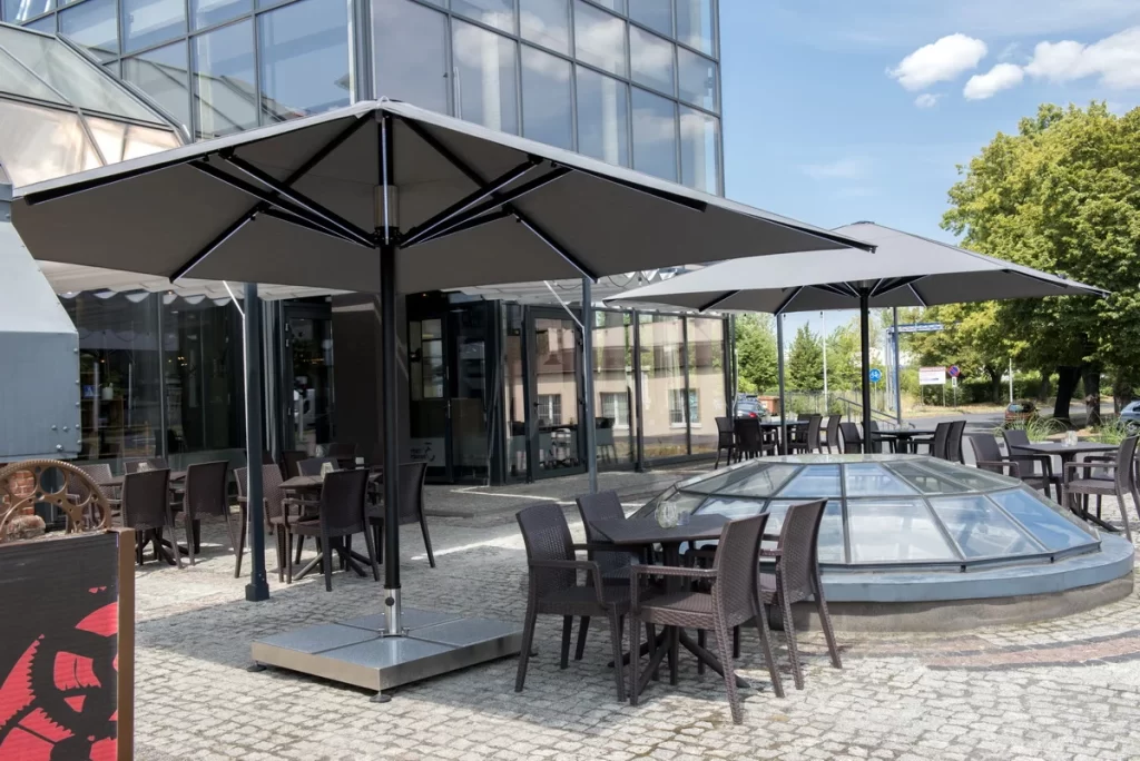 Premium Commercial Parasols - see our Atlantic Parasol Range
