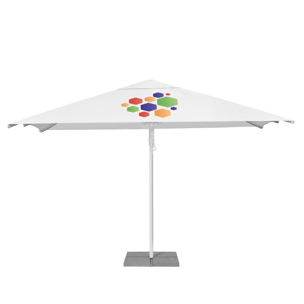 5m x 5m Strong Commercial Parasol - affordable & very strong!