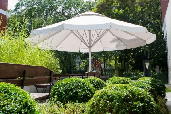 7m x 7m Giant Commercial Parasol - Promote Your Outdoors!