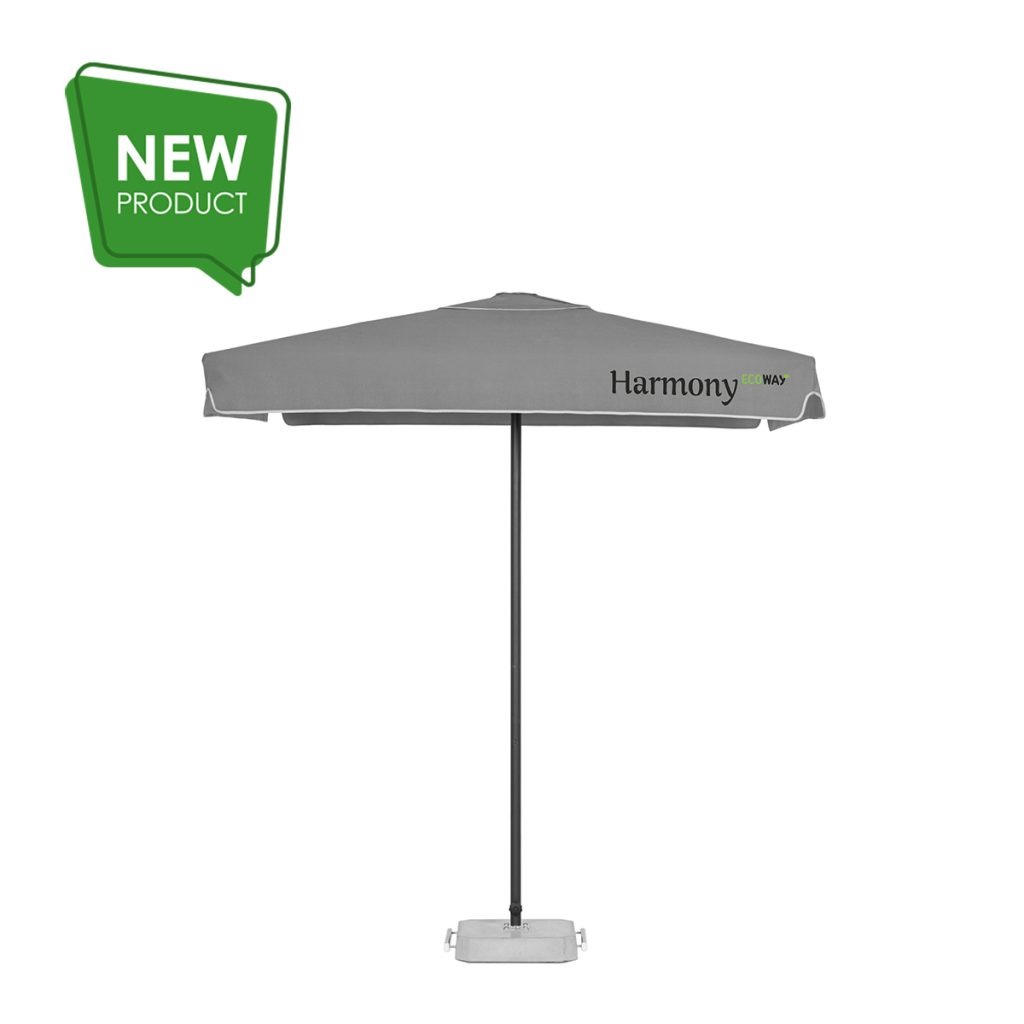 2m x 2m Harmony Commercial Parasol - Eco-Friendly Umbrellas!
